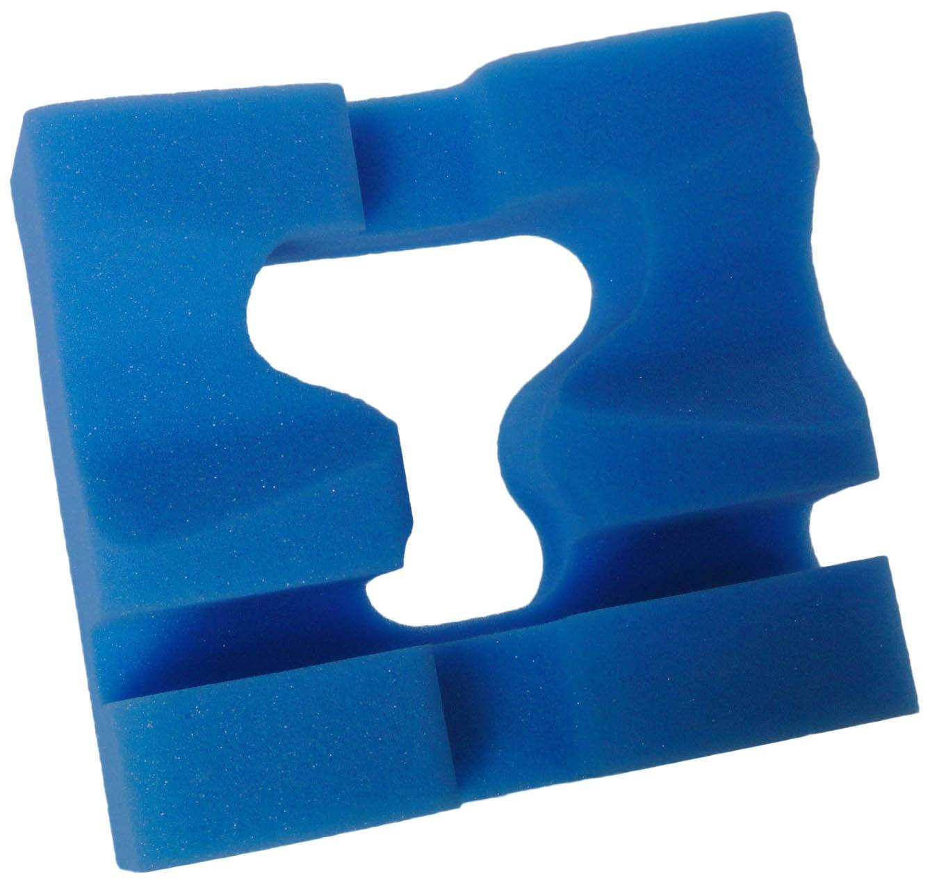 Slotted Prone Head Foam Positioner 8.5"x8"x4" Thick 30-113-00