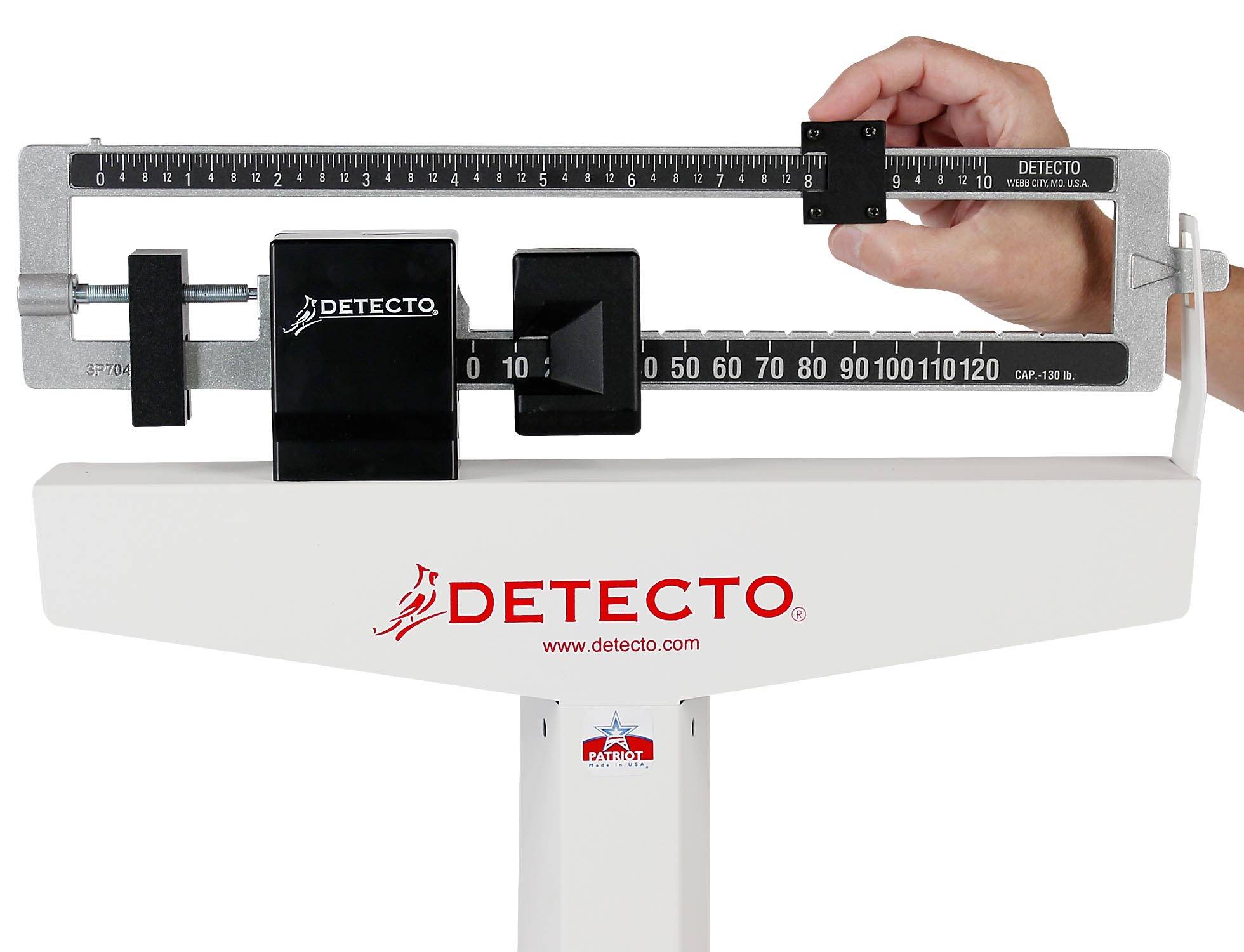 Detecto Mechanical Weigh Beam Baby Scale Polystyrene Trays