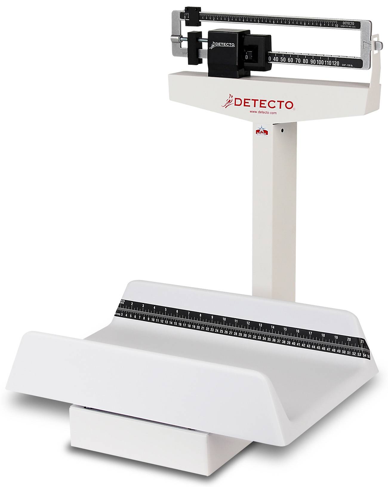 Detecto Mechanical Weigh Beam Baby Scale Polystyrene Trays