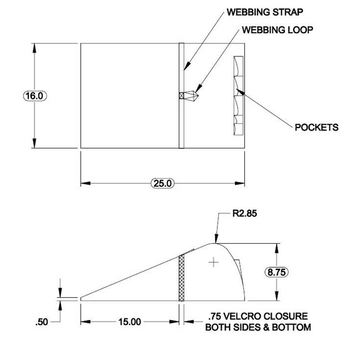 CFI 463 MRI Comfort Pillow High Density Foam