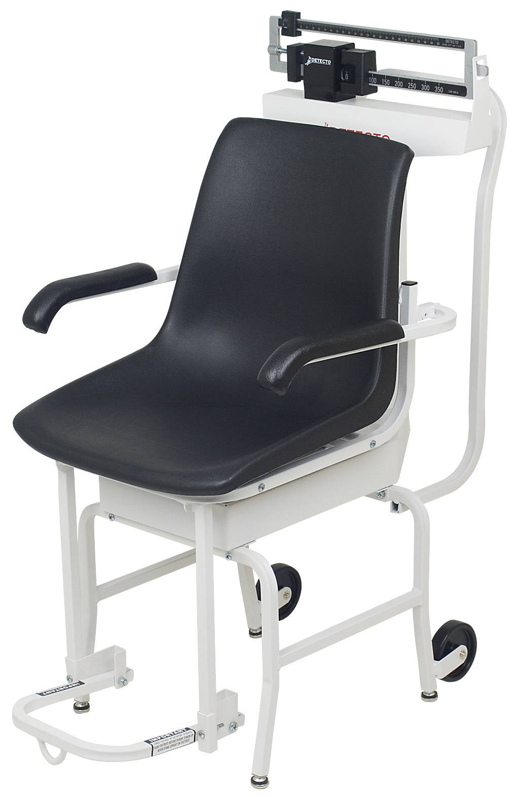 Detecto Mechanical Weigh Beam Chair Scale with Lift-Away Arms & Footrest Detecto Mechanical Weigh Beam Chair Scale with Lift-Away Arms & Footrest