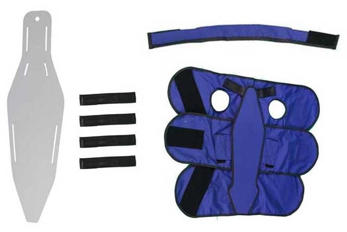 Papoose Board Radiolucent MRI Safe Papoose Board Restraint Small