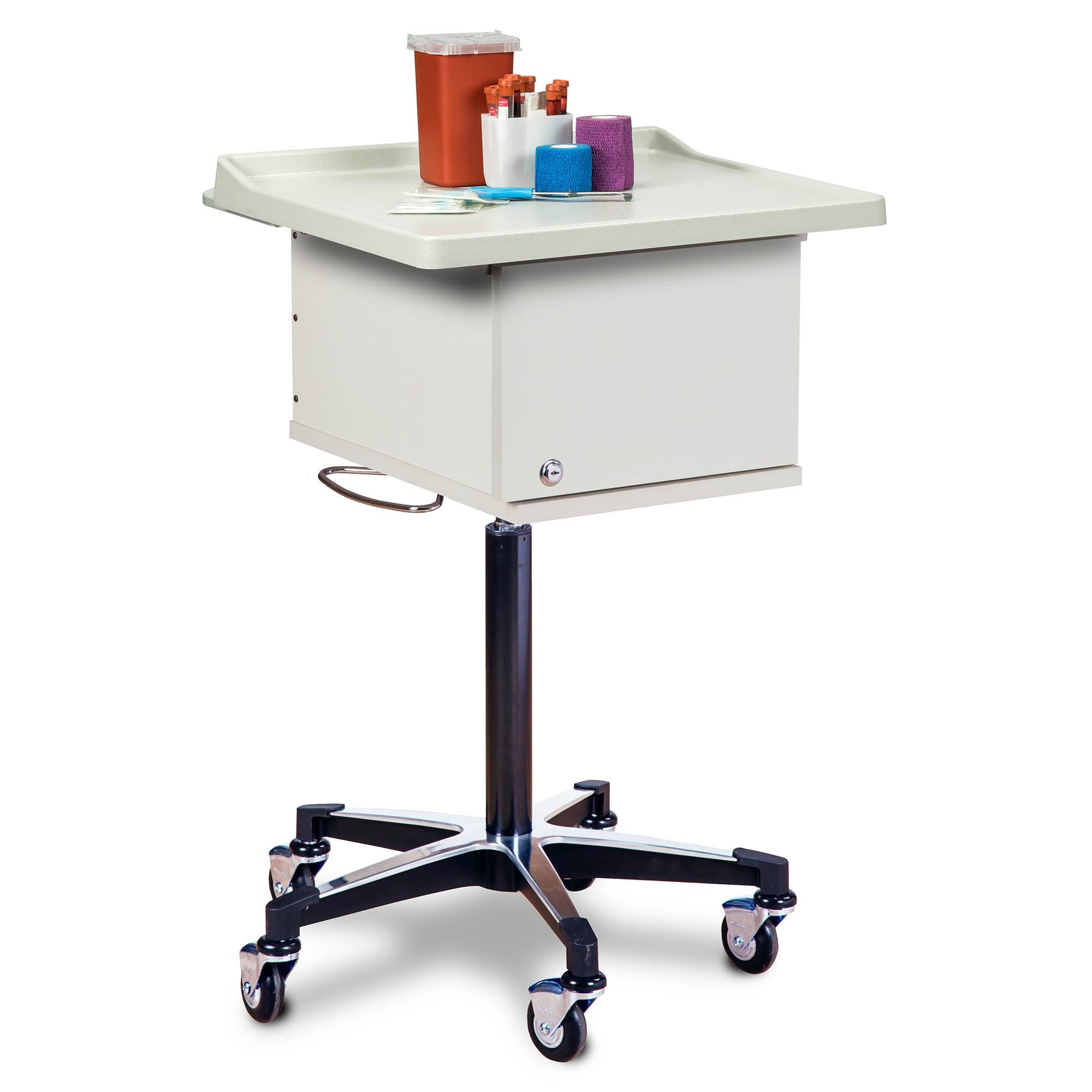 Clinton 67200 Phlebotomy Cart with Two-Bin