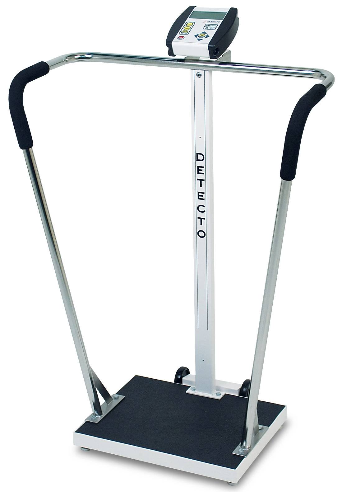 Detecto 6855 Digital Waist-High Stand-On Scale 600lb Capacity