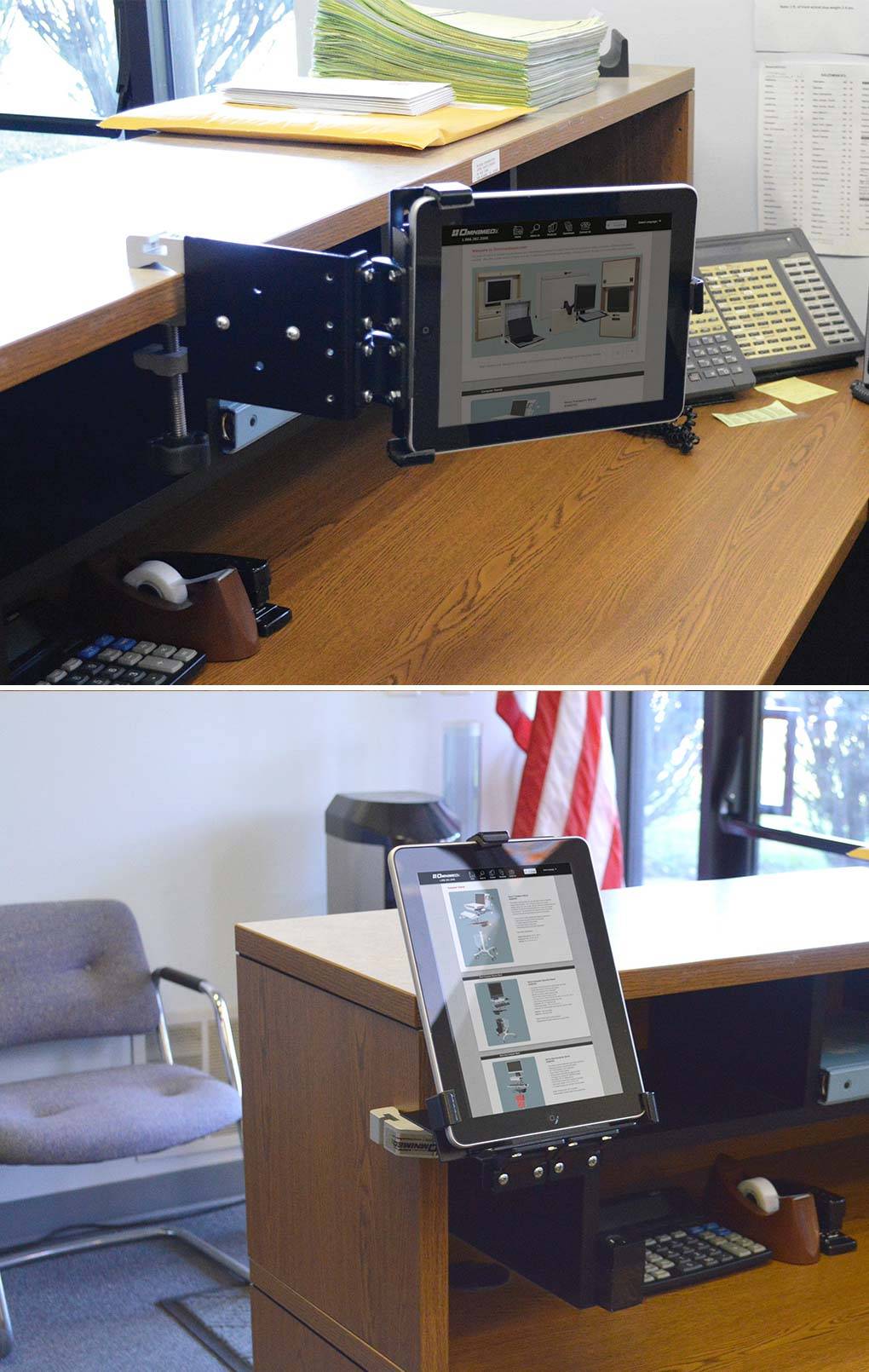 OmniMed 741324 Omni Tablet Holder with Omni Clamp