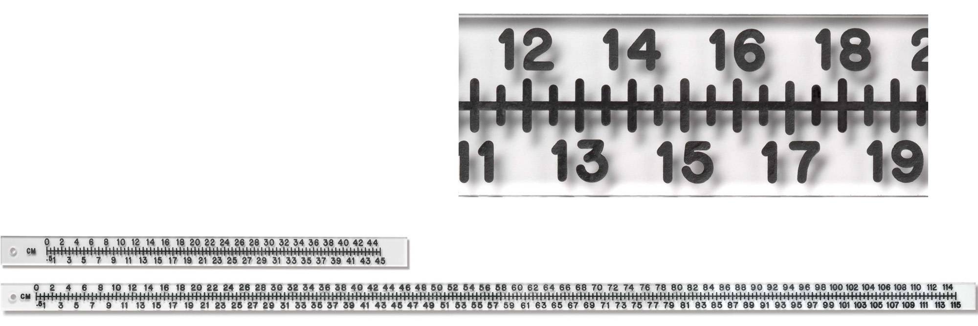AllCraft Wellman Rigid Acrylic Radiopaque Extremity Xray Rulers