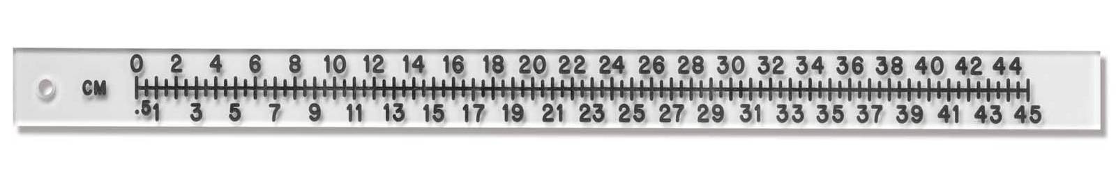 AllCraft Wellman Rigid Acrylic Radiopaque Extremity Xray Rulers