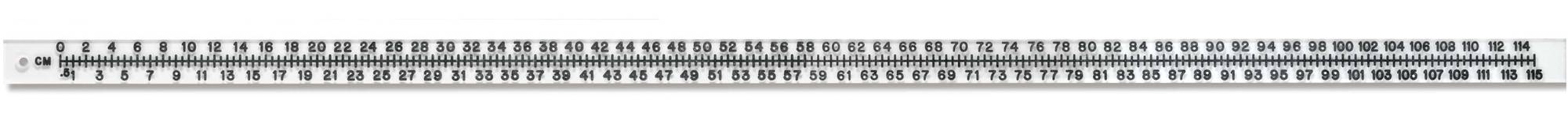 AllCraft Wellman Rigid Acrylic Radiopaque Extremity Xray Rulers