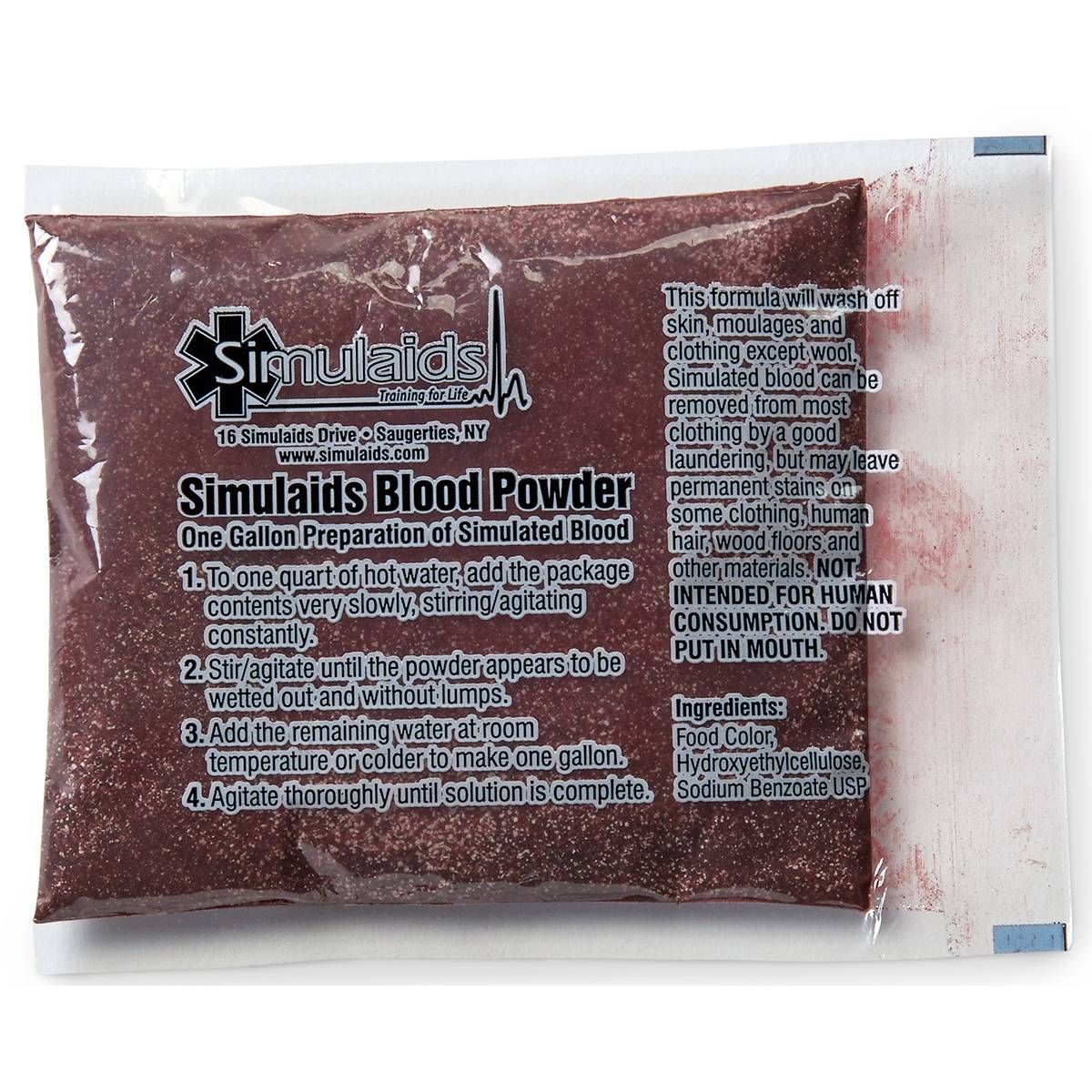 Simulaids 800-6701 Trauma Moulage Wound Kit - Light