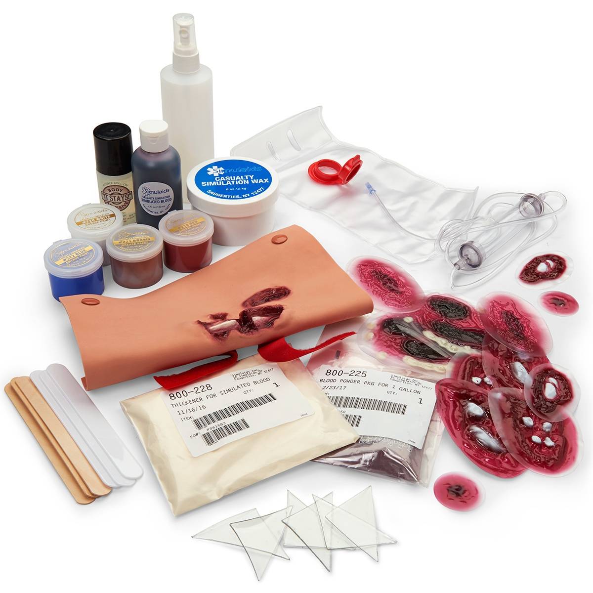 Simulaids 800-815 Basic Casualty Wound Simulation Kit