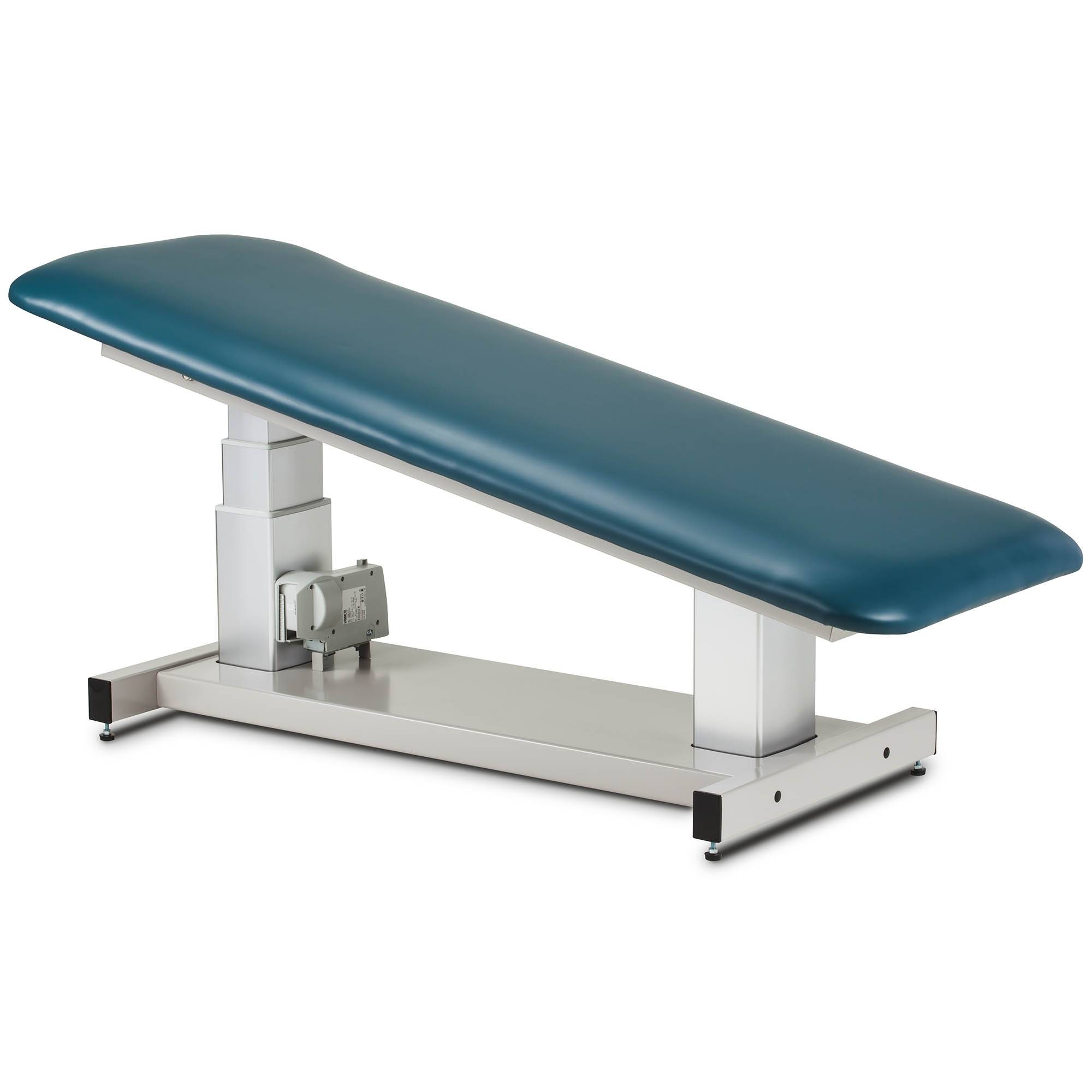 Clinton 80061-X 34" Wide Power Ultrasound Trendelenburg Table with Flat Top