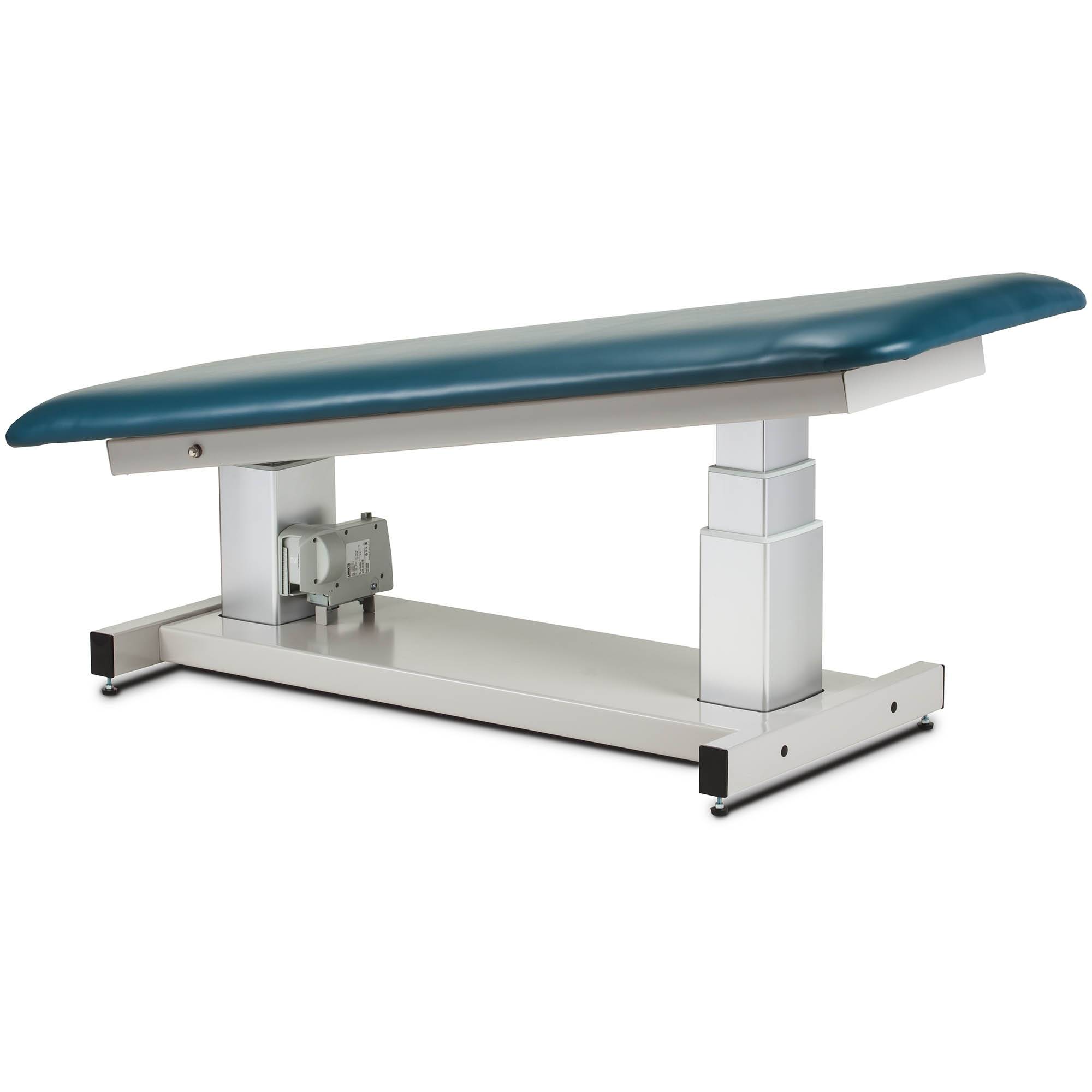 Clinton 80061-X 34" Wide Power Ultrasound Trendelenburg Table with Flat Top