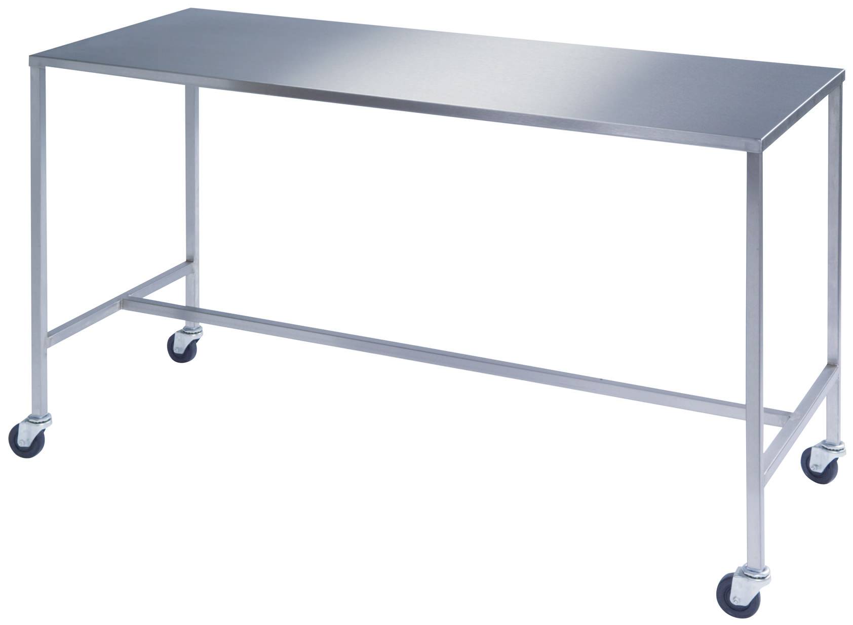 Lakeside Stainless Steel H-Brace Instrument Table