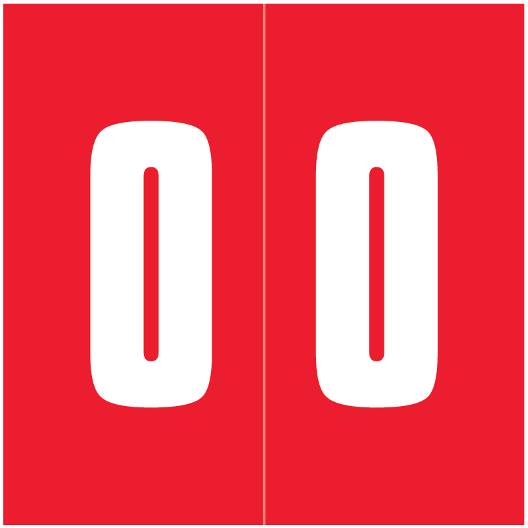 AMES L-A-00178RLP Match AMNM Series Numeric Color Code Roll Labels