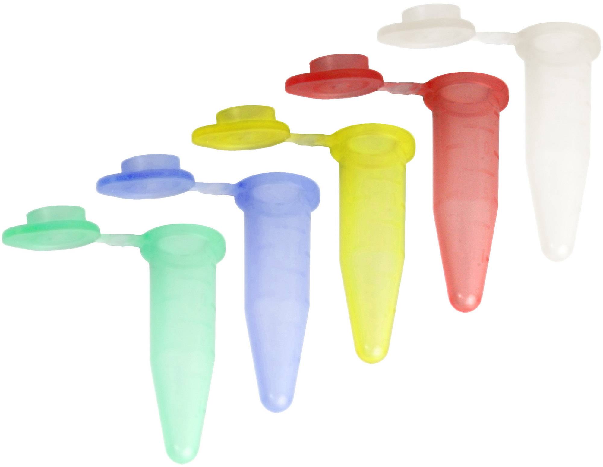 0.5mL Conical Thin Wall Micro Reaction Tube with Attached Cap PP Tube