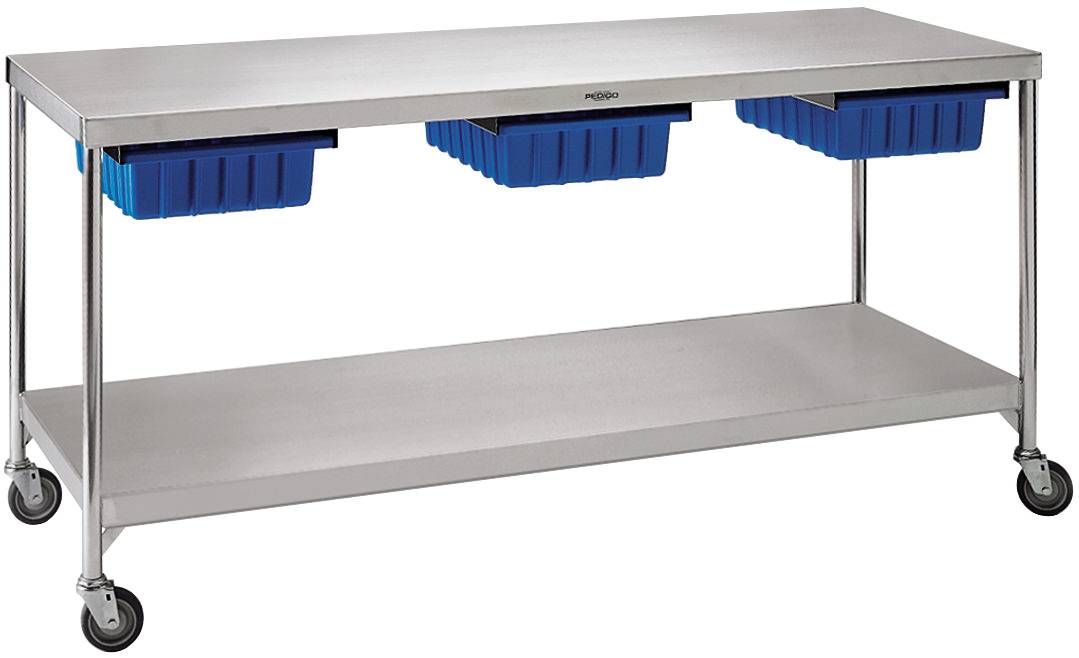 Pedigo Central Supply Work Table 72" W x 24" D x 34" H