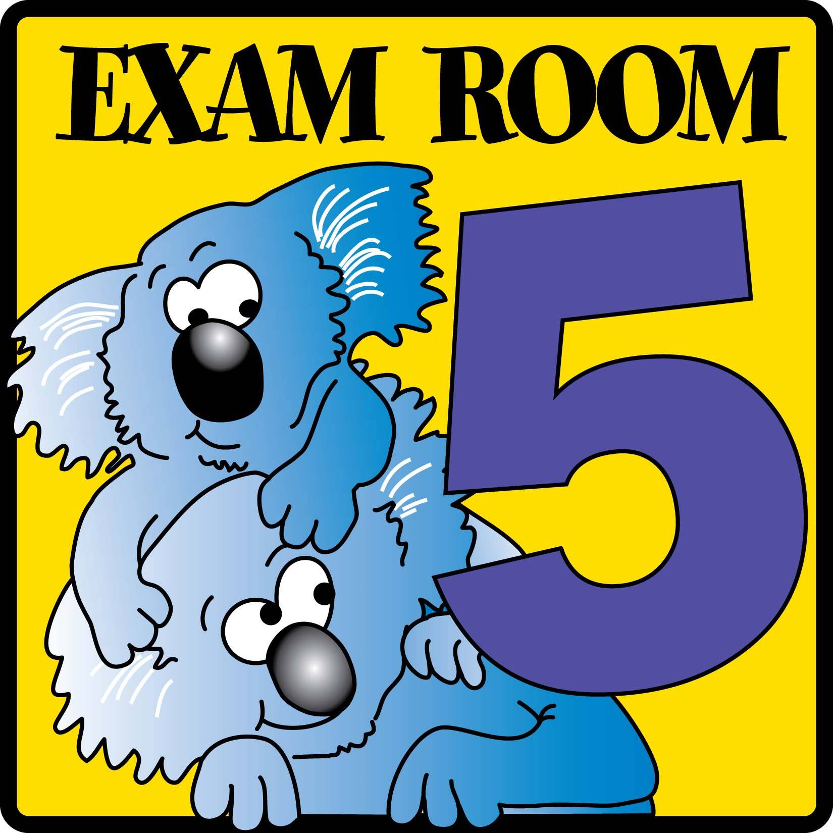 Clinton Pediatric Office Sign - Exam Room 5 EX5