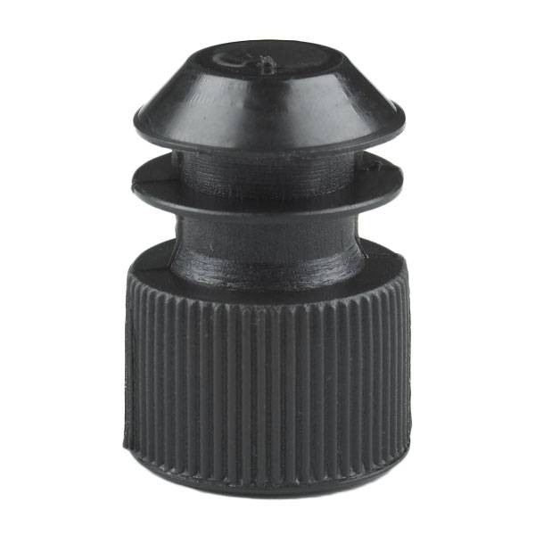 16mm Flanged Plug Cap Test Tube Plug Cap Polyethylene Globe Scientific