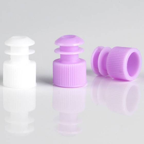 12mm Flanged Plug Cap Test Tube Plug Cap Polyethylene Globe Scientific
