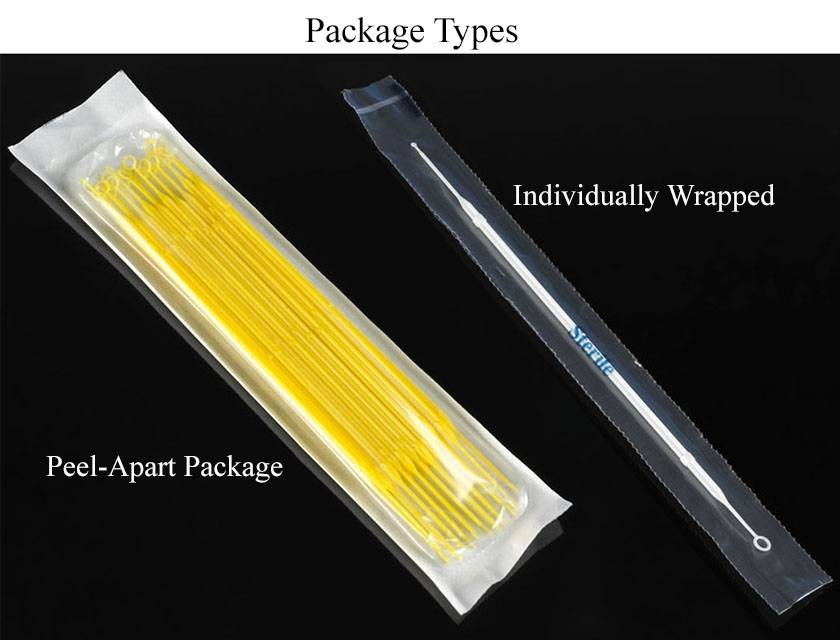 10uL Inoculation Loop with Needle Disposable Sterile PS Rigid Loop ...