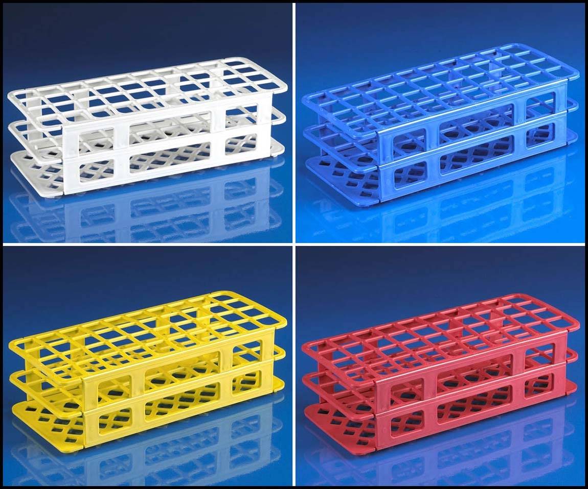 40-Place Snap-N-Rack Autoclavable PP Tube Rack for 20mm 21mm Tubes ...