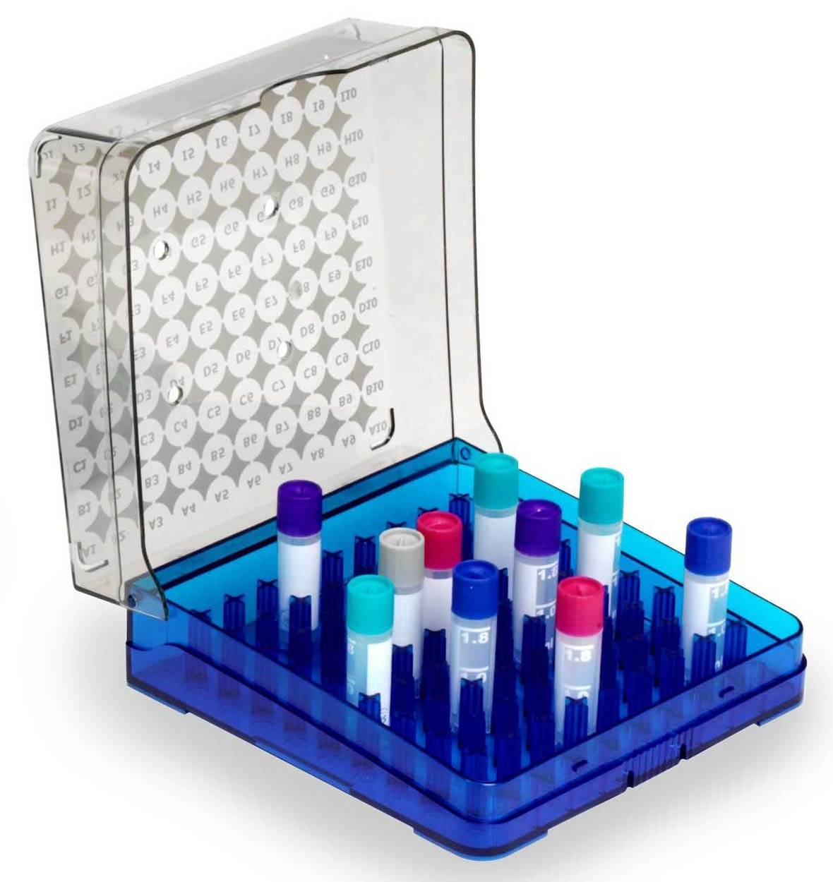 Arctic Square PC Cryostorage Box 100 Place Blue Base Heathrow HS23300D