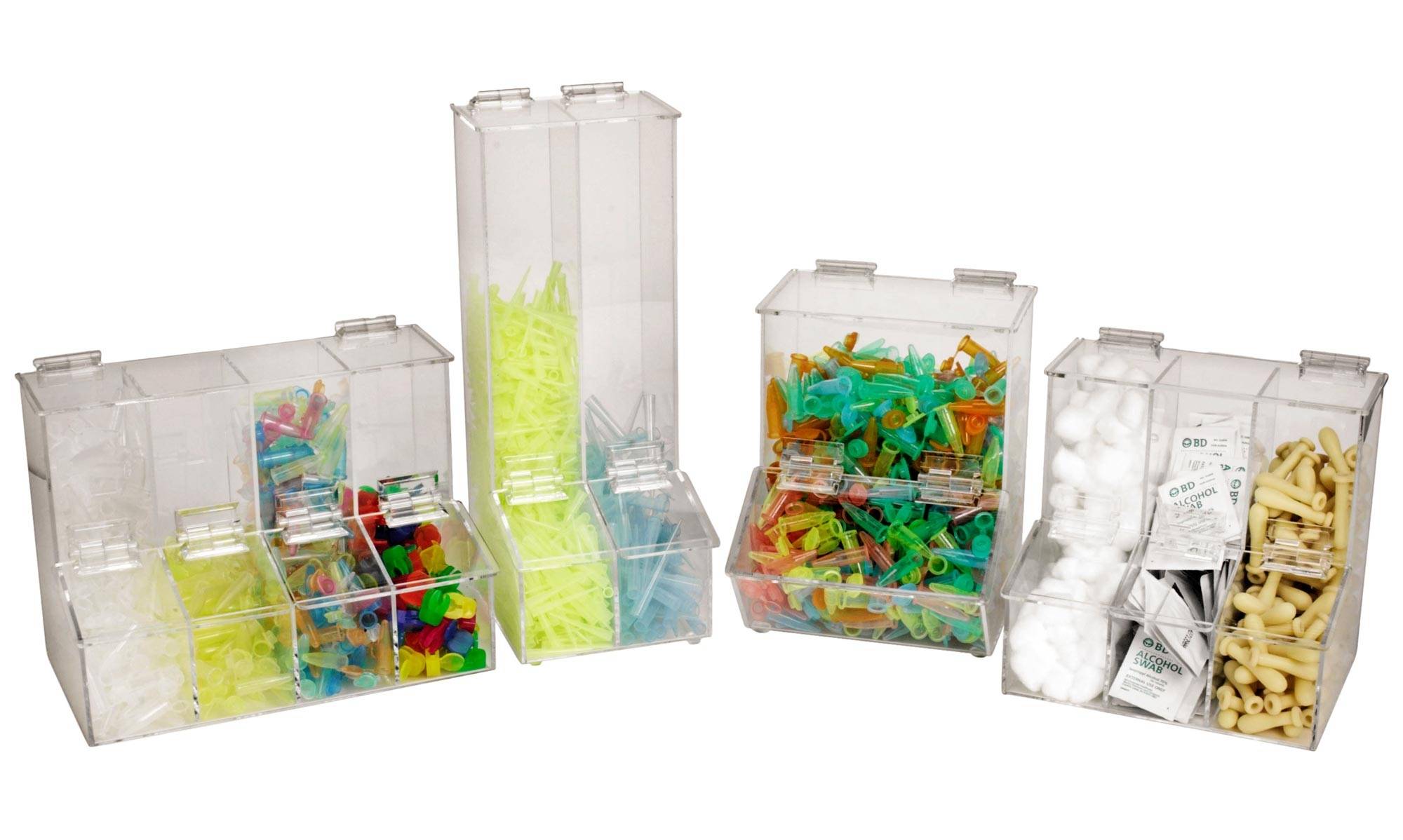 Acrylic Laboratory Workstation Dispensing Bins Heathrow Scientific