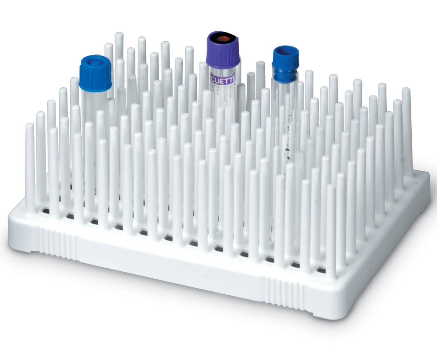 Heathrow Scientific Fiberglass Reinforced Peg Rack for 7mL Tubes