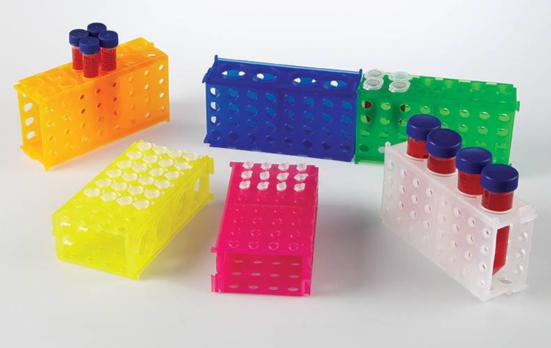 Heathrow Scientific Autoclavable Four Way Tube Rack Microtube Vials