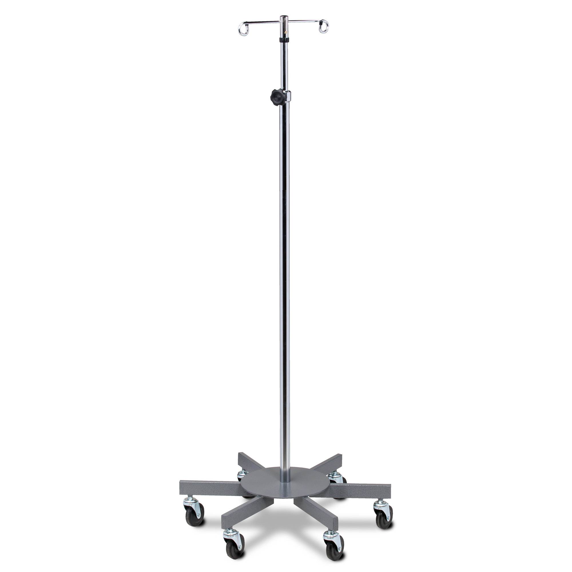 Clinton Six Leg Base Infusion Pump Stand