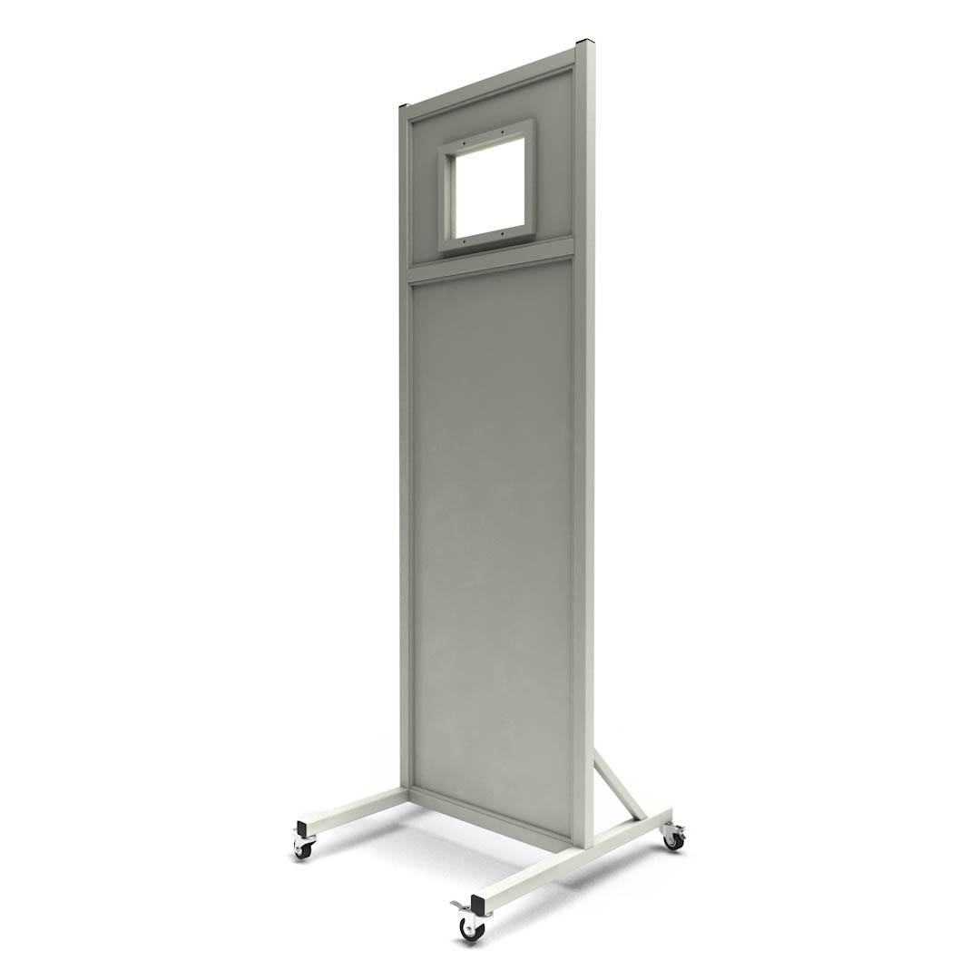 Phillips Safety LB-1012 Opaque Mobile Lead Barrier 2.0mm Pb