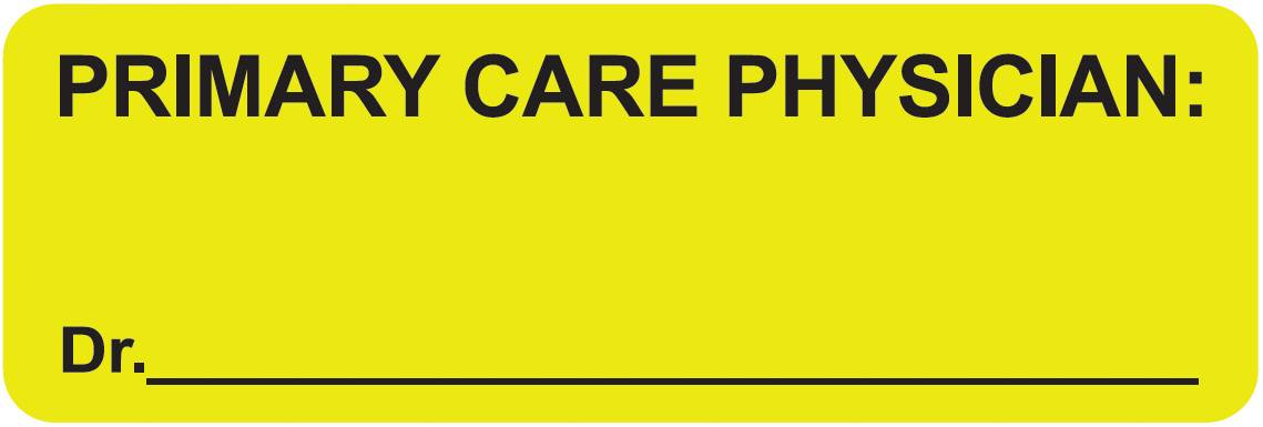 Arden Label MAP2220 Primary Care Physician Labels Pre-Printed Labels