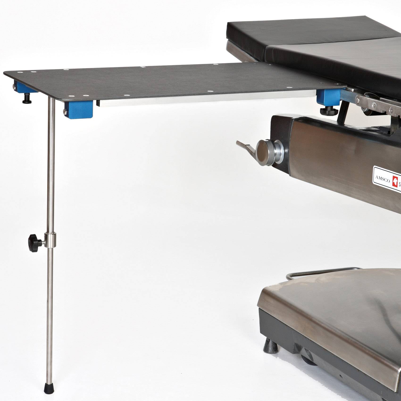 Rectangular Phenolic Hand Surgery Table Single Leg MCM310