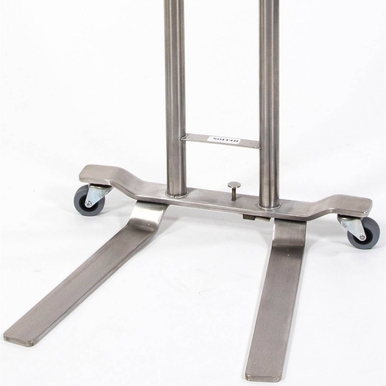 Mid Central Medical SS Foot Control Height Adjustable Mayo Stand