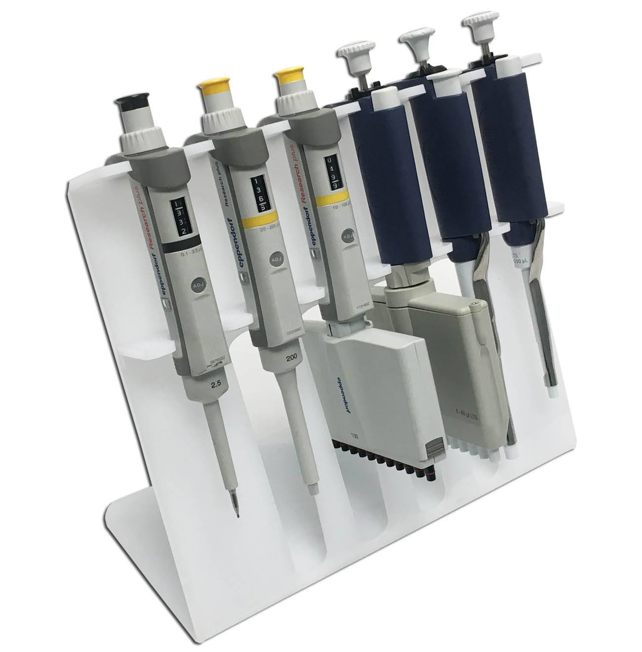 MTC Bio SureStand MultiChannel Capable Acylic Pipette Rack