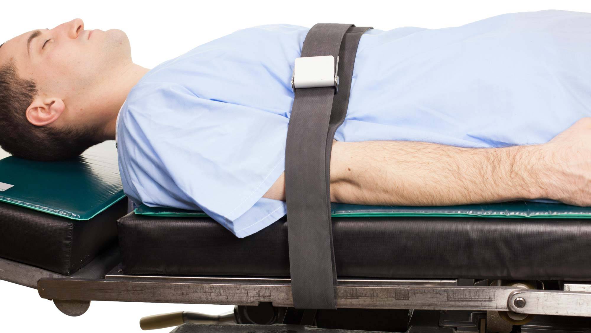 Latex Free Rubber Patient Safety Strap with One Buckle