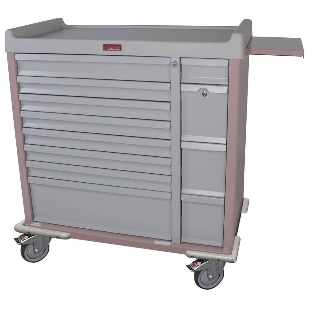 Harloff SL294BOX Standard Line 294 Unit-Dose Medication Cart Key Locks