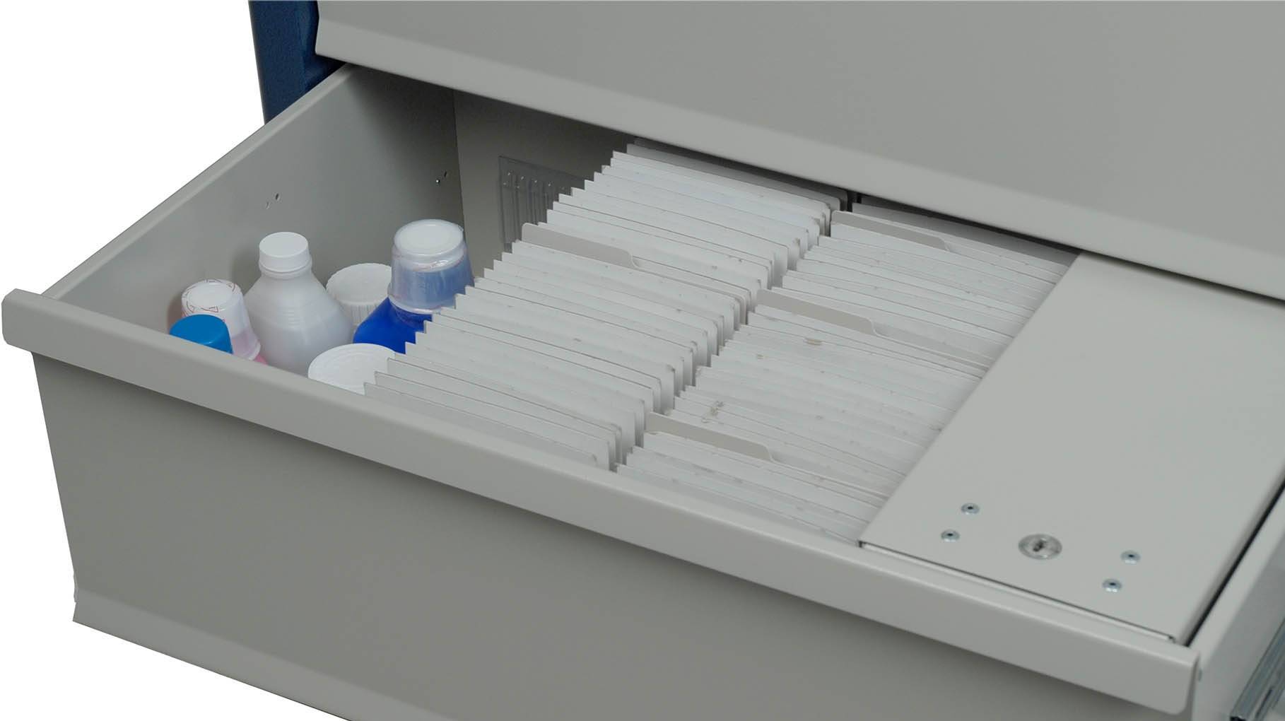 Harloff SL550PC Standard Line 550 Punch Card Cart Internal Narcotics Box