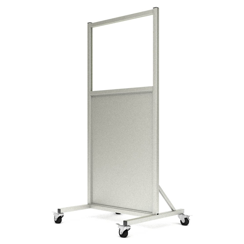 Phillips Safety LB-2430-ACR Mobile Lead Barrier Acrylic Window 24"Hx30"W