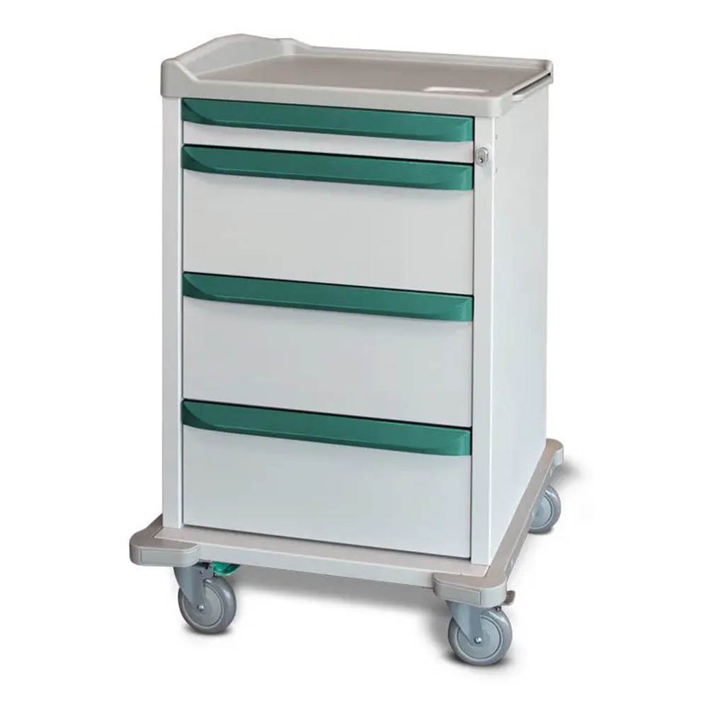 Capsa M-Series M3PC 4-Drawer Punch Card Medication Cart