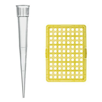 BRAND 2-200uL Bio-Cert Sterile Pipette Tip Autoclavable Graduated Tips