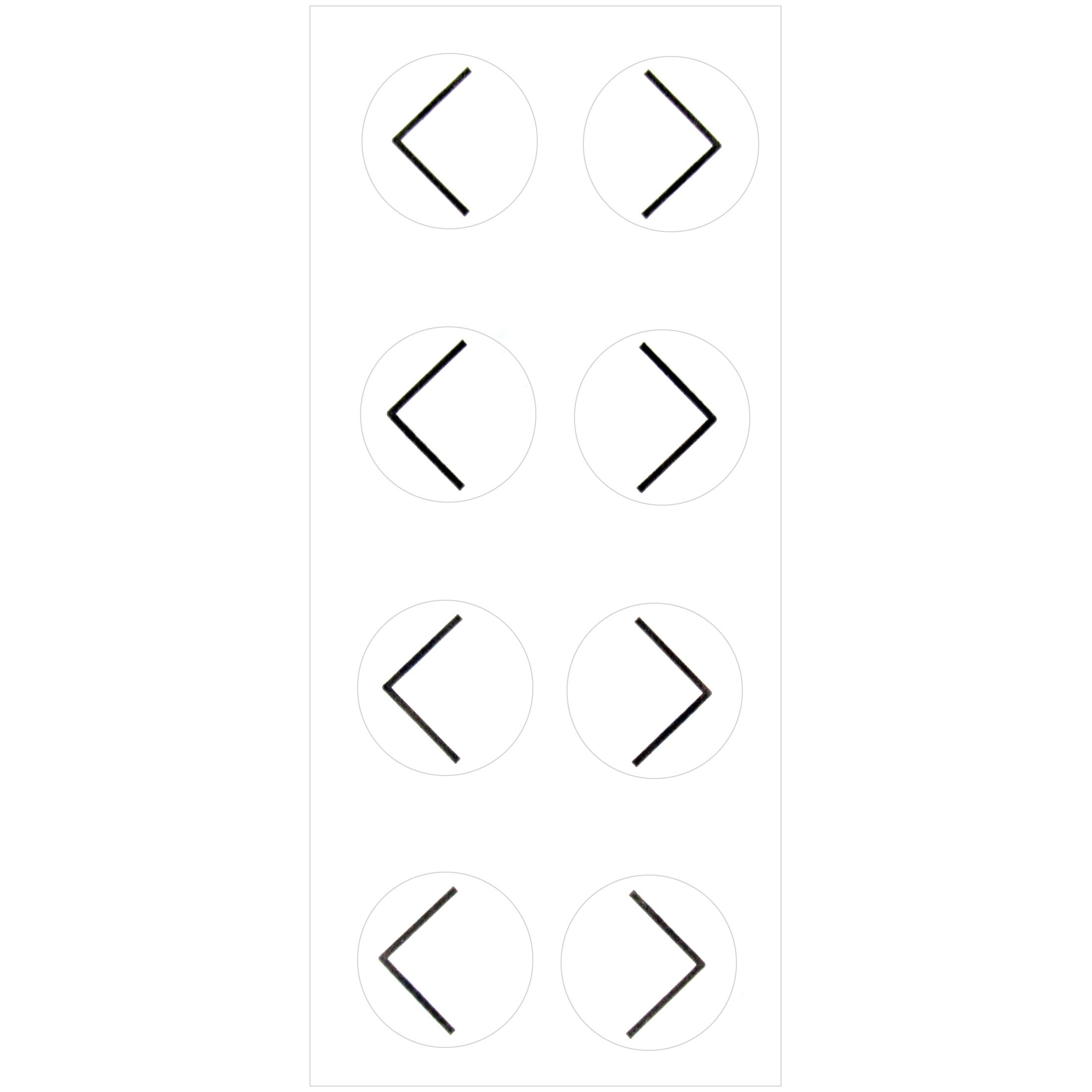 Suremark PM-125 PortalMark Radiation Therapy Corner Sheet Labels