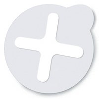 Suremark SL-CR2 Clearmark Metal Free Semi-Lucent Cross Marker