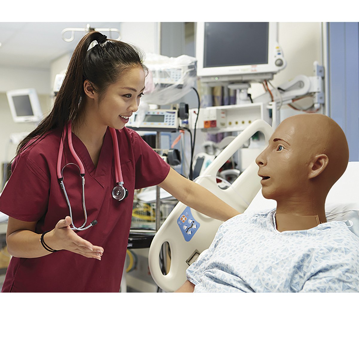 Simulaids AXEL Patient Simulator with Speech Recognition Ability