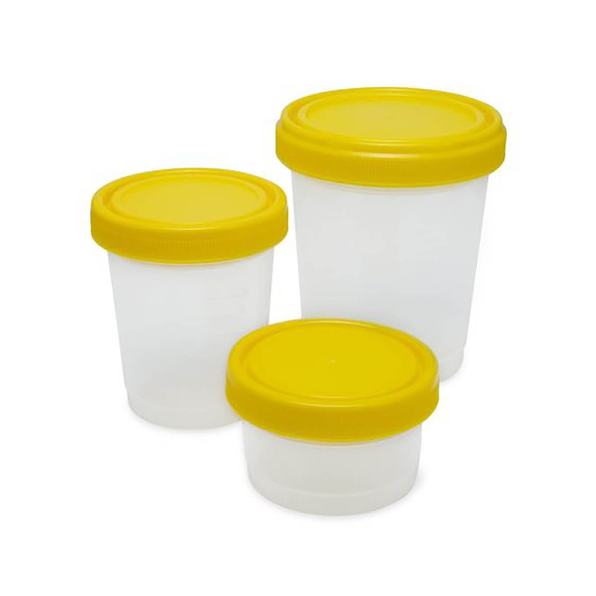 X-Large Capacity Histology Container with Yellow Screw Cap Globe Scientific