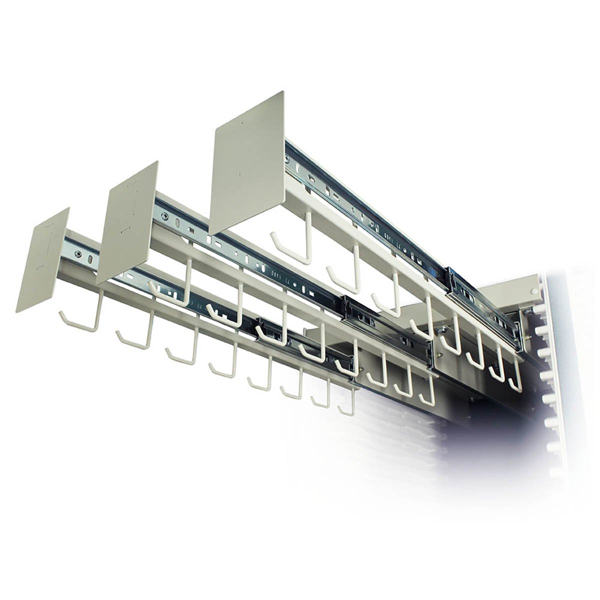 Harloff MSCATH3-8 Single Column MedStor Max Catheter Storage 3-Slide Shelf