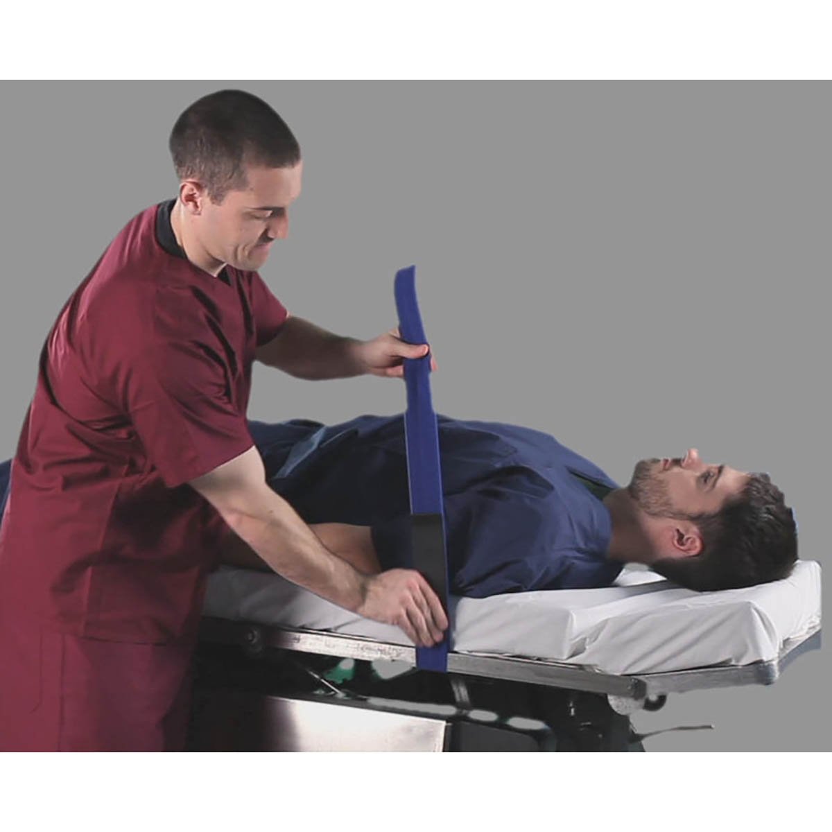 Shielding Two Piece Velcro Restraint Strap System