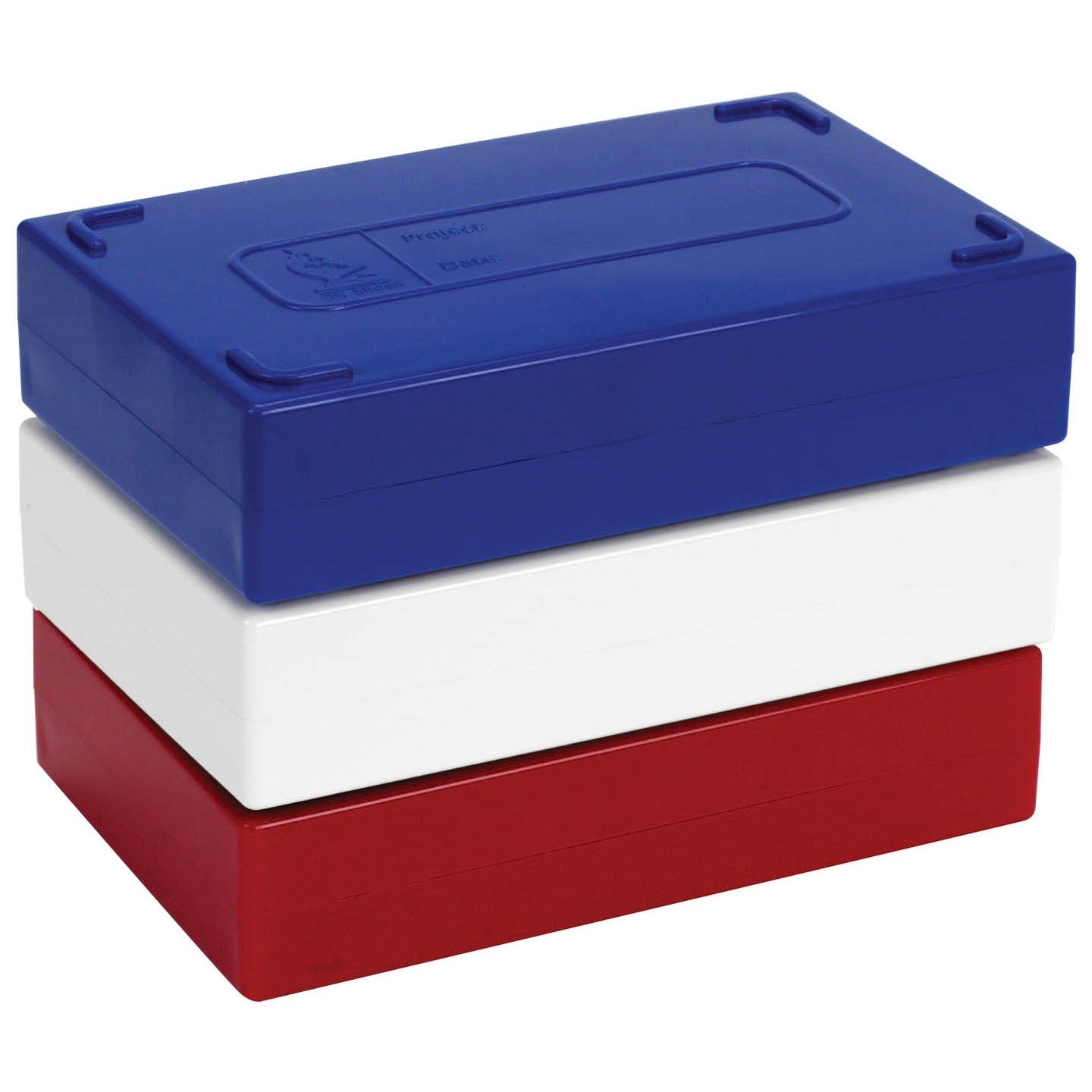 25-Place Foam-Lined Microscope Slide Boxes Heathrow Scientific