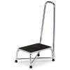 Clinton Large Top Bariatric Single Step Stool with Handrail T-6250