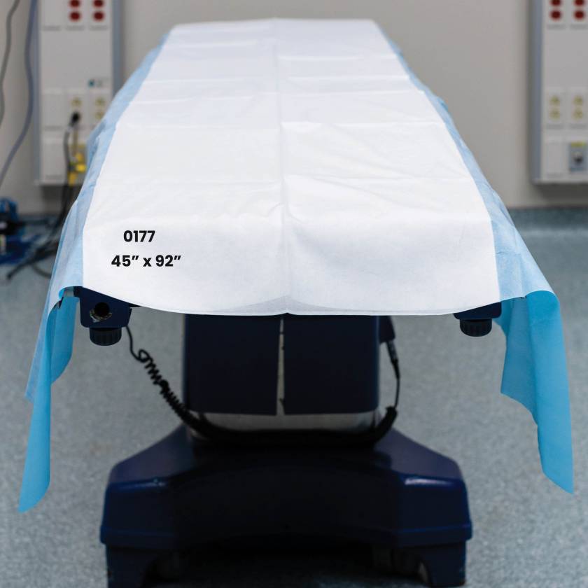 PPI Disposable Absorbent Impervious Table Sheets OR Infection Control